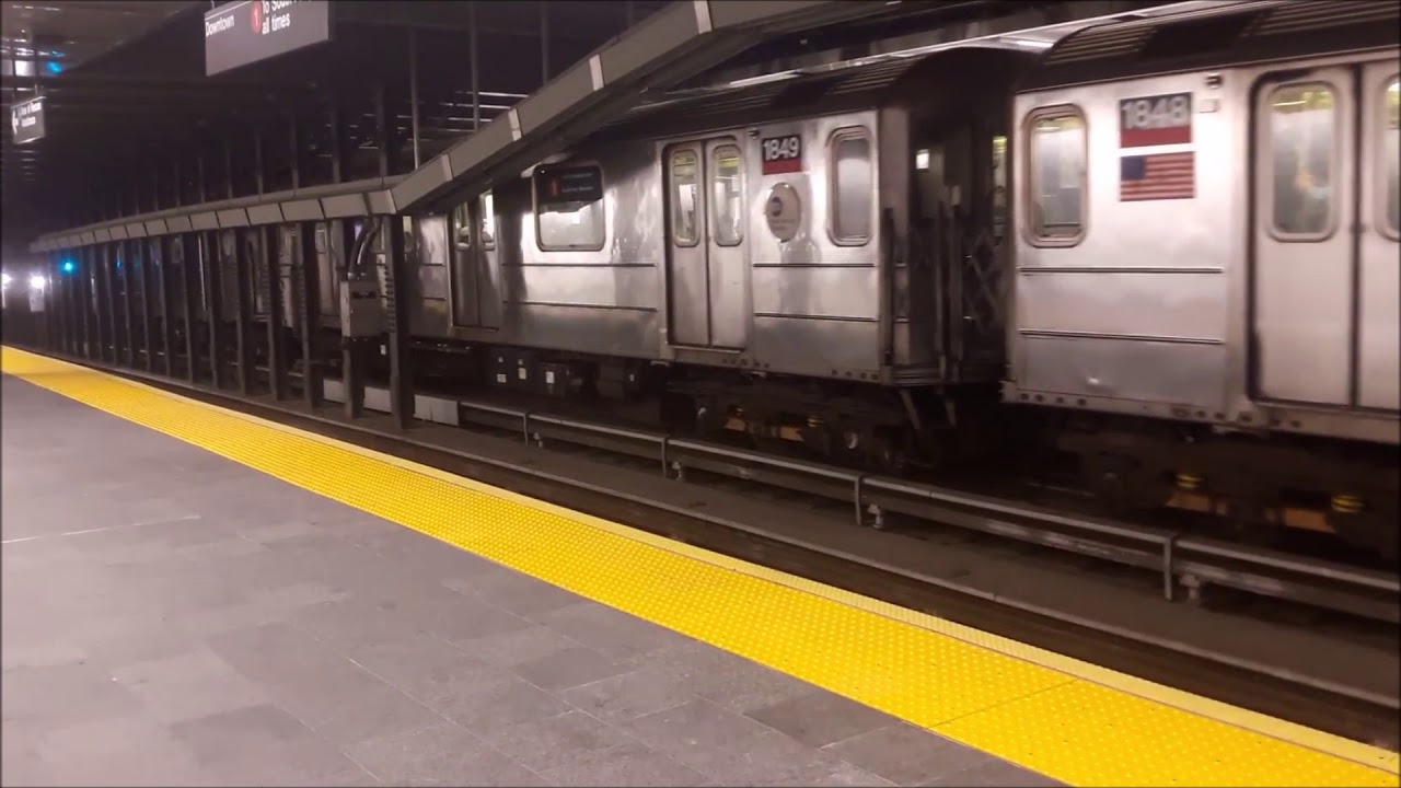 MTA NYC Subway 1 Trains at NEW Cortlandt Street/World Trade Center ...