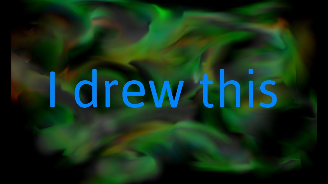 I drew this - YouTube