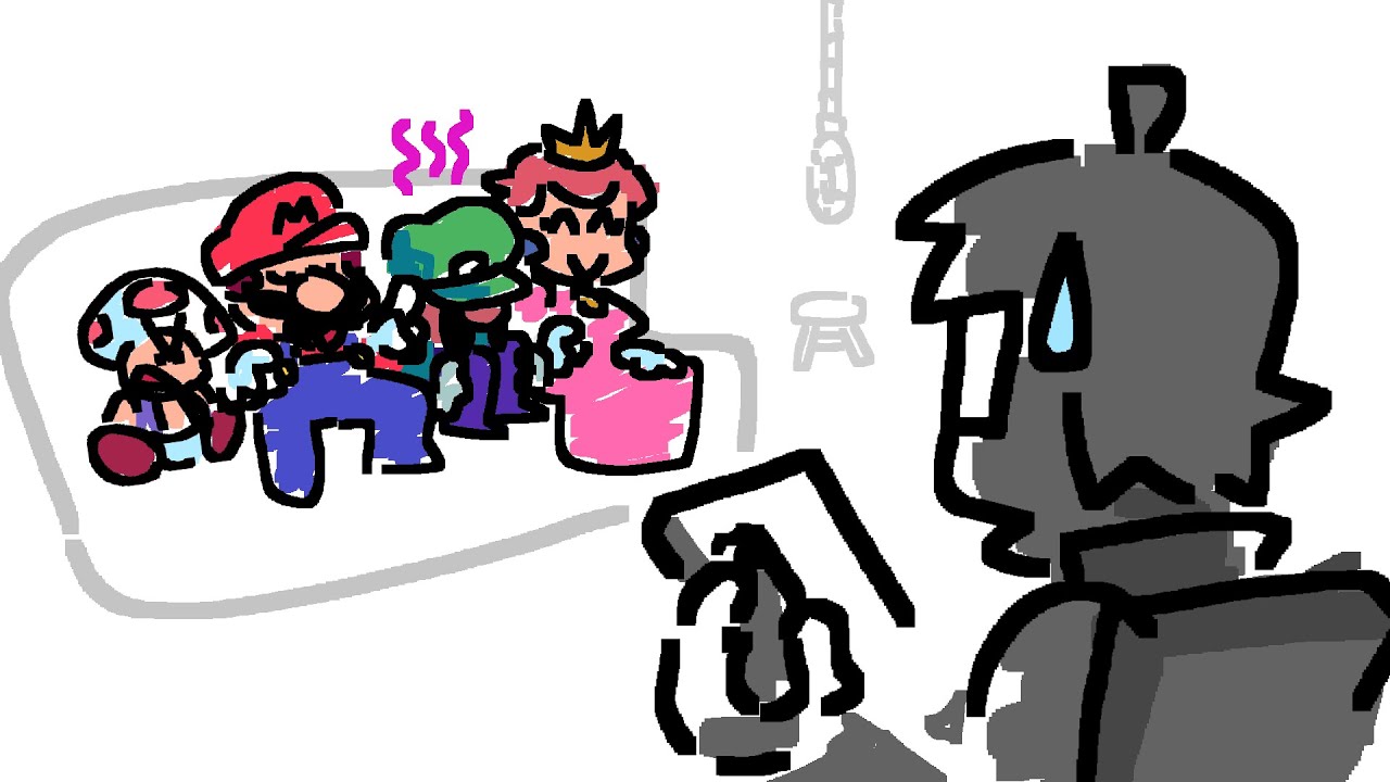 Mario and Friends Go To Therapy - YouTube