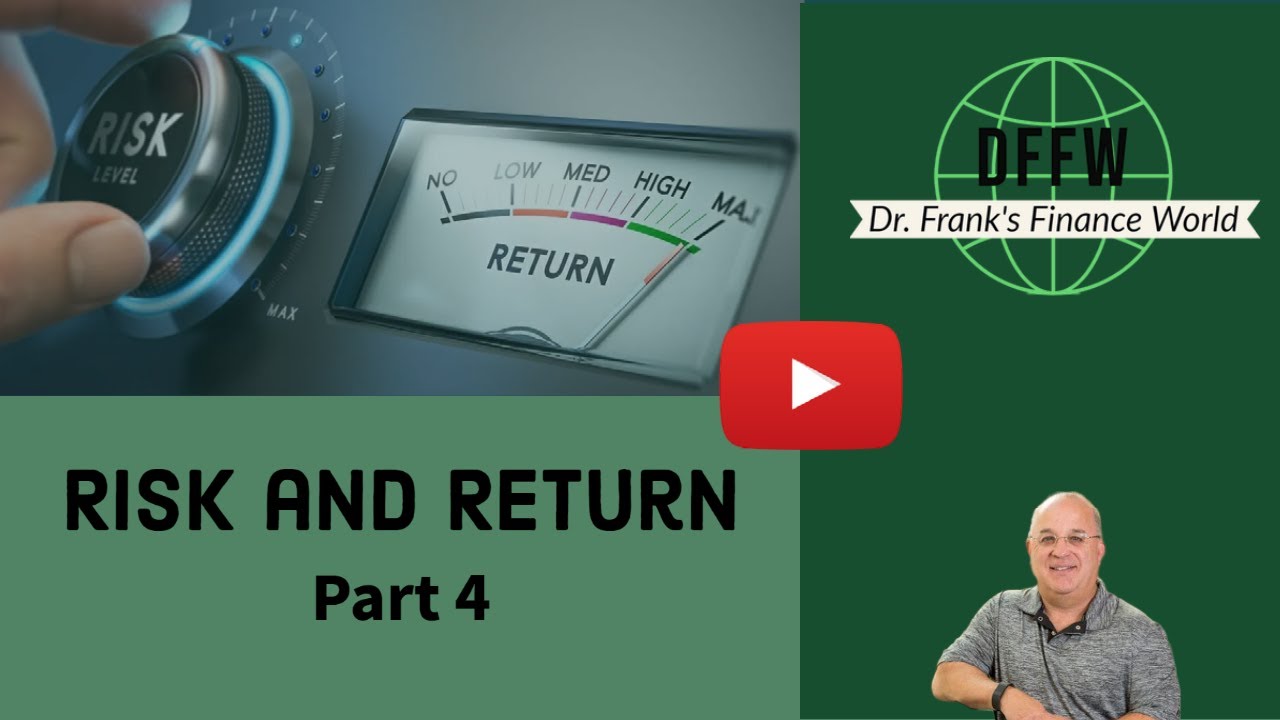 Risk and Return Part 4 - problems - YouTube