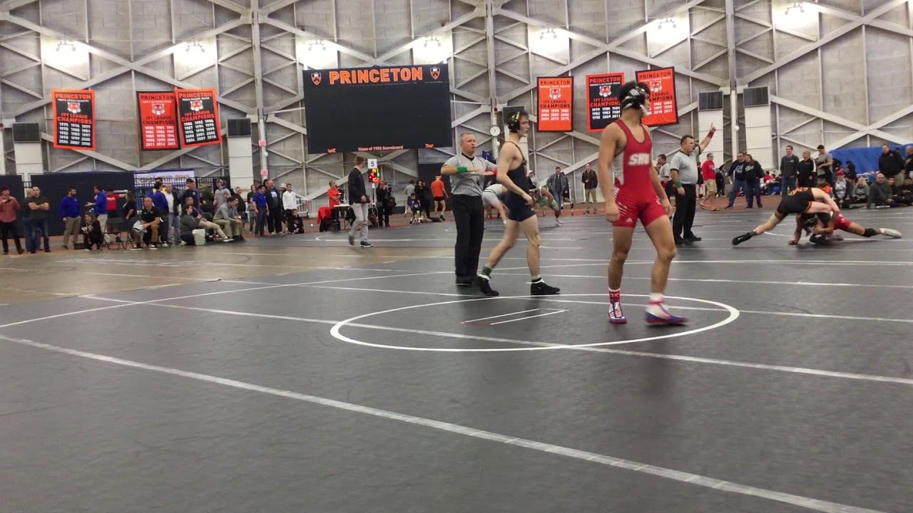133 lbs: Seth Brown (SHU) vs Sean Fitzsimmons (West Point) - YouTube
