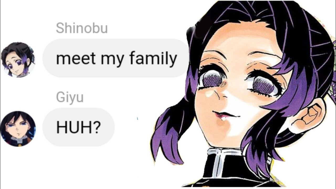 Giyu meets Shinobu's family!? | Hashiras in demon slayer - YouTube