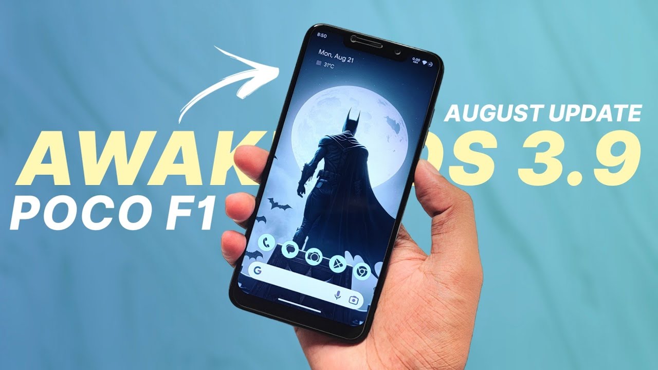 POCO F1 - Awaken OS 3.9 Official - Android 13 - New Security And ...