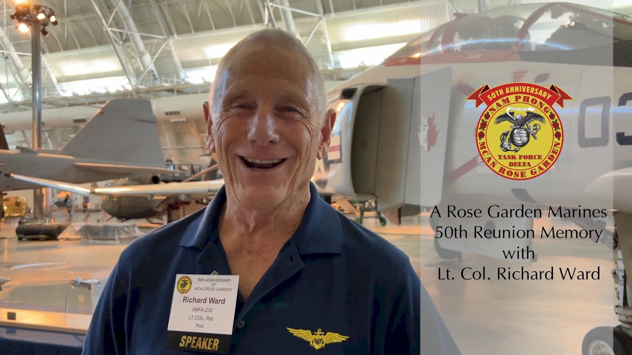 A Rose Garden Marines 50th Memory with LT COL Richard Ward - YouTube