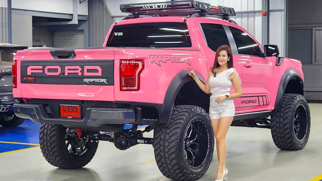 Awesome Wildtrak 4x4 Pink Style F150 Bodykit Pickup Thailand Review ...
