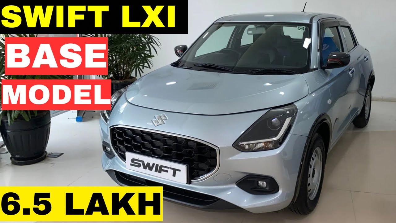 Maruti Swift LXI 2024 Base Model सिर्फ़ 6.5 लाख में ️| Worthy car?🔥 ...