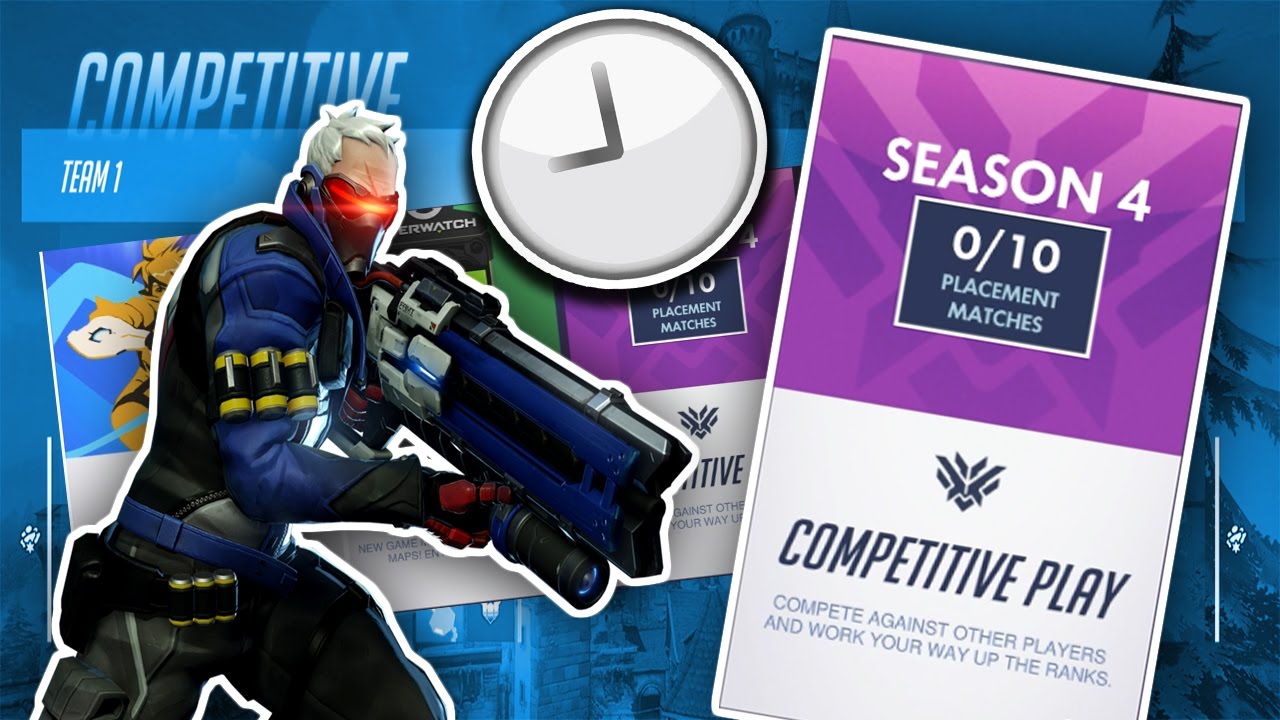 LONGEST GAME EVER | OVERWATCH COMPETITIVE PLACEMENT MATCH | SEASON 4 ...