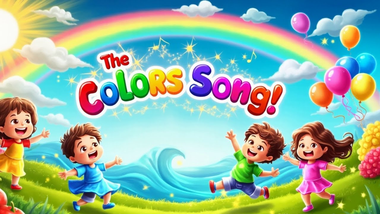 The Colors Song for Kids! | Learn Colors with Fun Music 🎶 | Educational ...