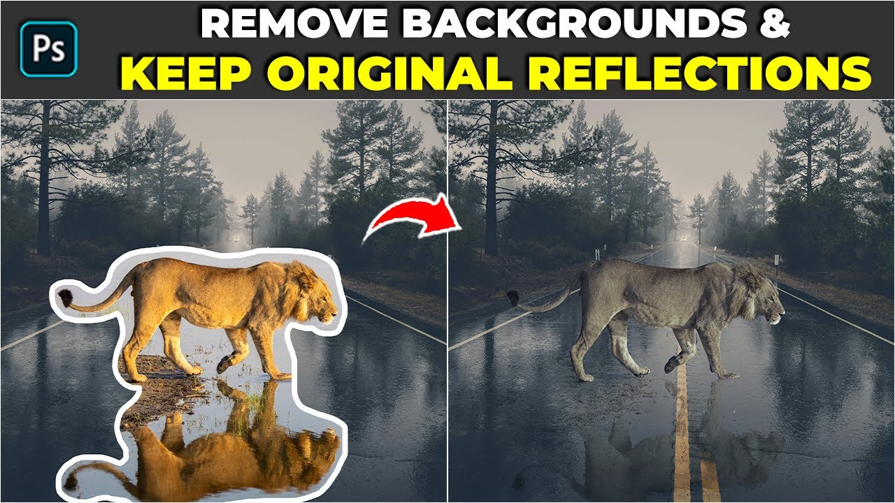 2-Minutes Photoshop - Remove Backgrounds and Keep the Original ...