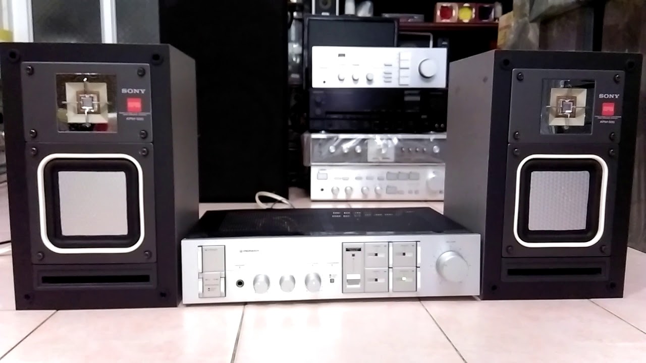 Cặp Sony APM-500 : Trong Vắt ! - YouTube