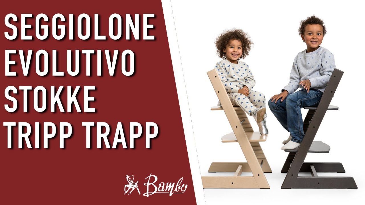 Recensione seggiolone STOKKE TRIPP TRAPP la sedia evolutiva che CRESCE ...