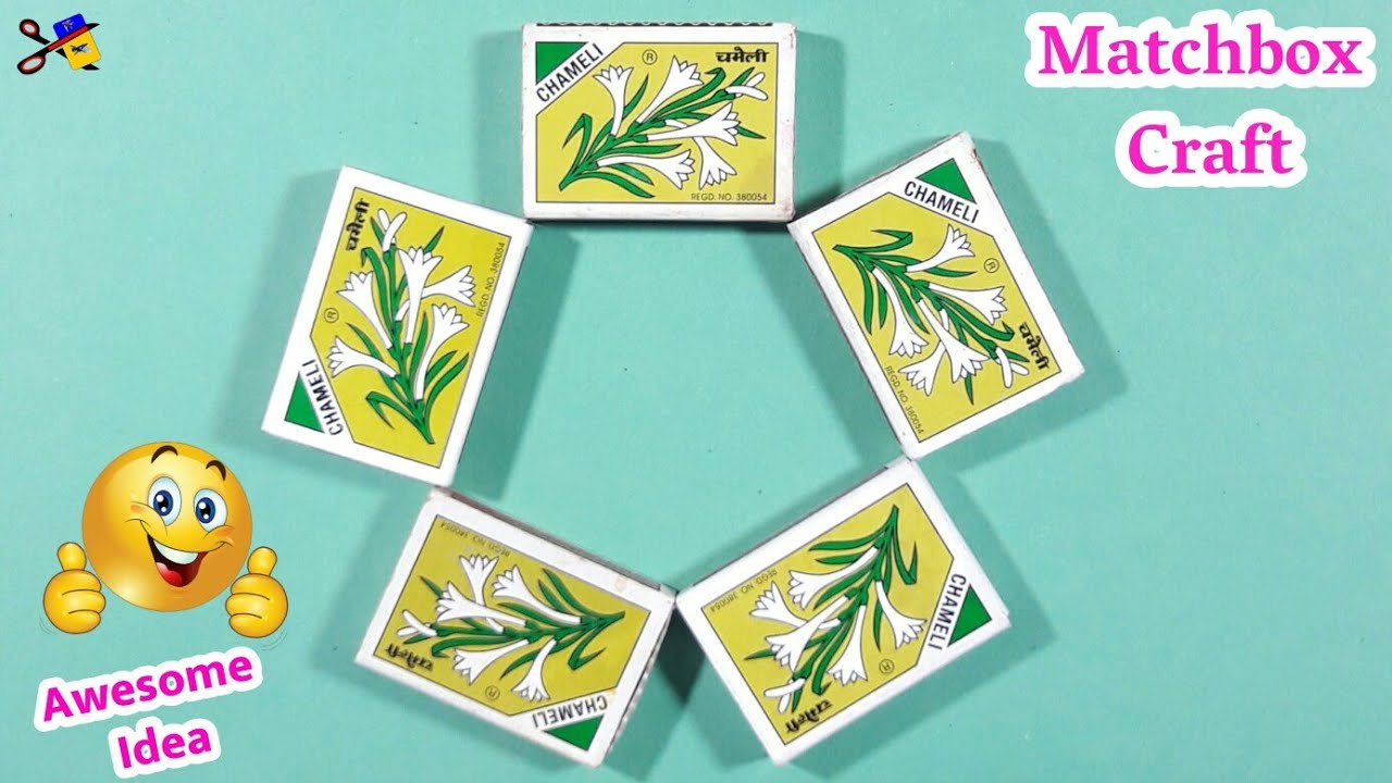 How To Recycle Waste Matchbox | Best Out Of Waste | Matchbox Reuse Idea ...