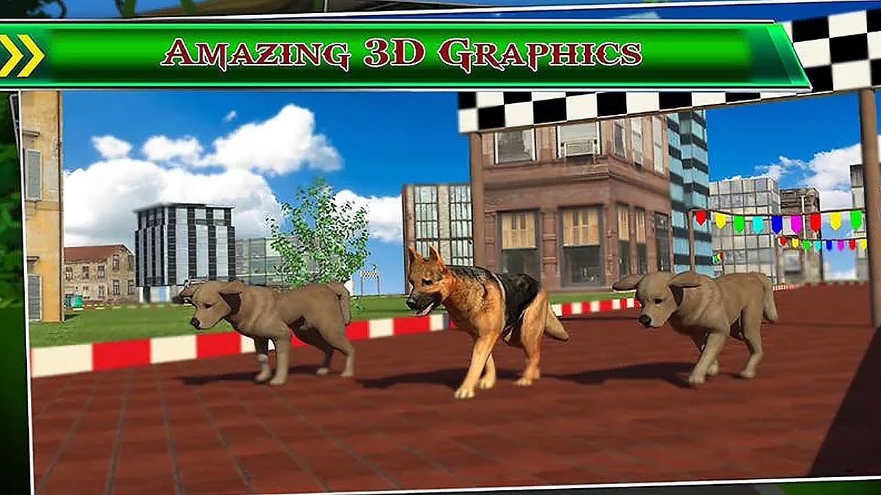 Dog Racing 3D - Android Gameplay - YouTube
