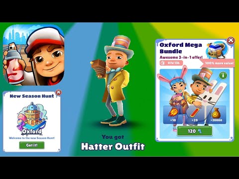 Subway Surfers Springtime in Oxford Egg HUNT Hatter outfit Jamie gameplay walkthrough ios / android