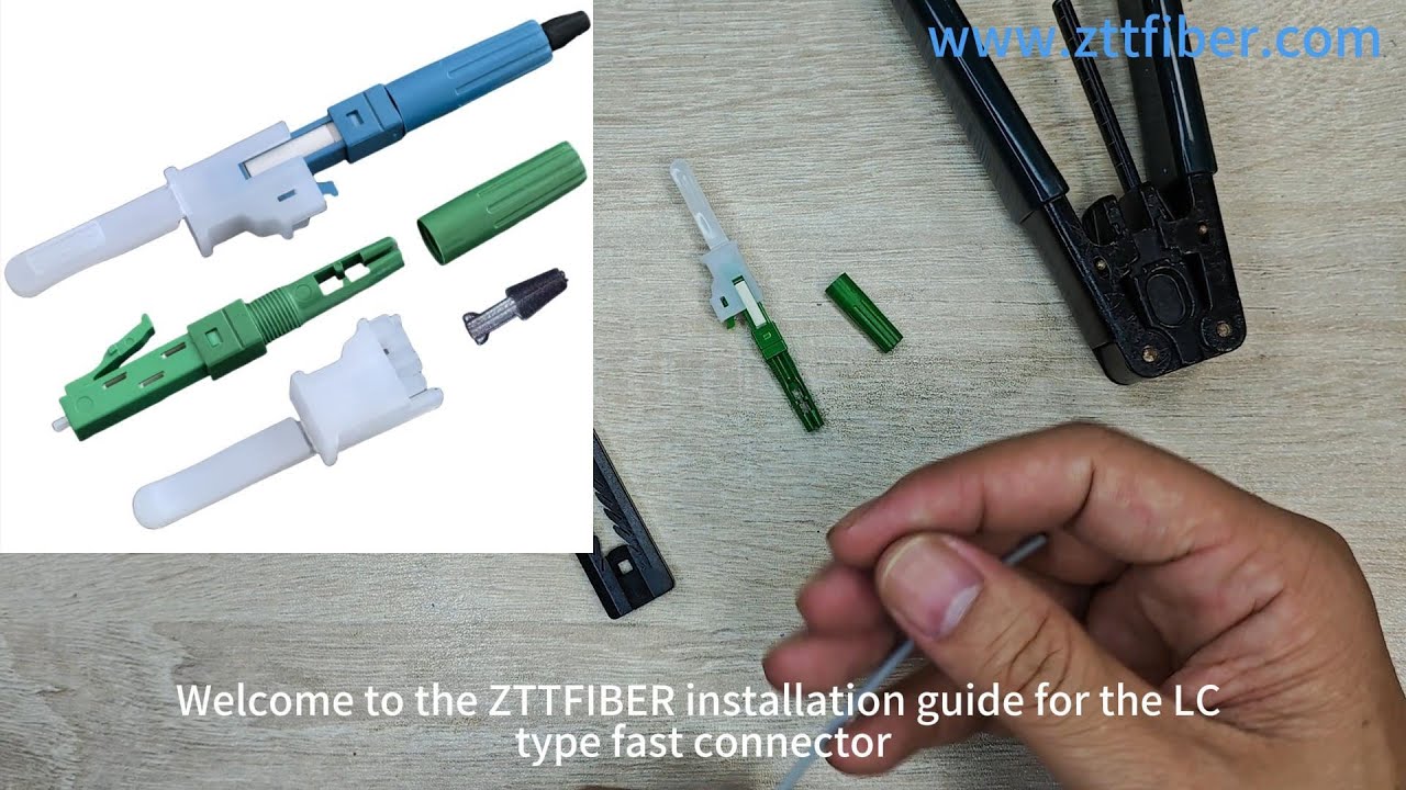 Optical Fiber - LC Mechanical Terminals - How to use and install them ...