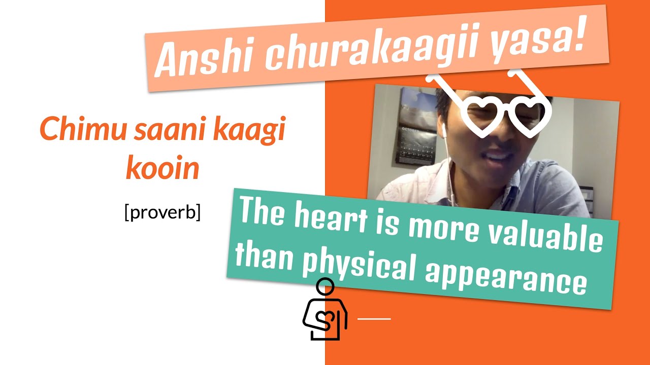 Let's speak Uchinaaguchi! - Chimu saani kaagi kooin (proverb) - YouTube