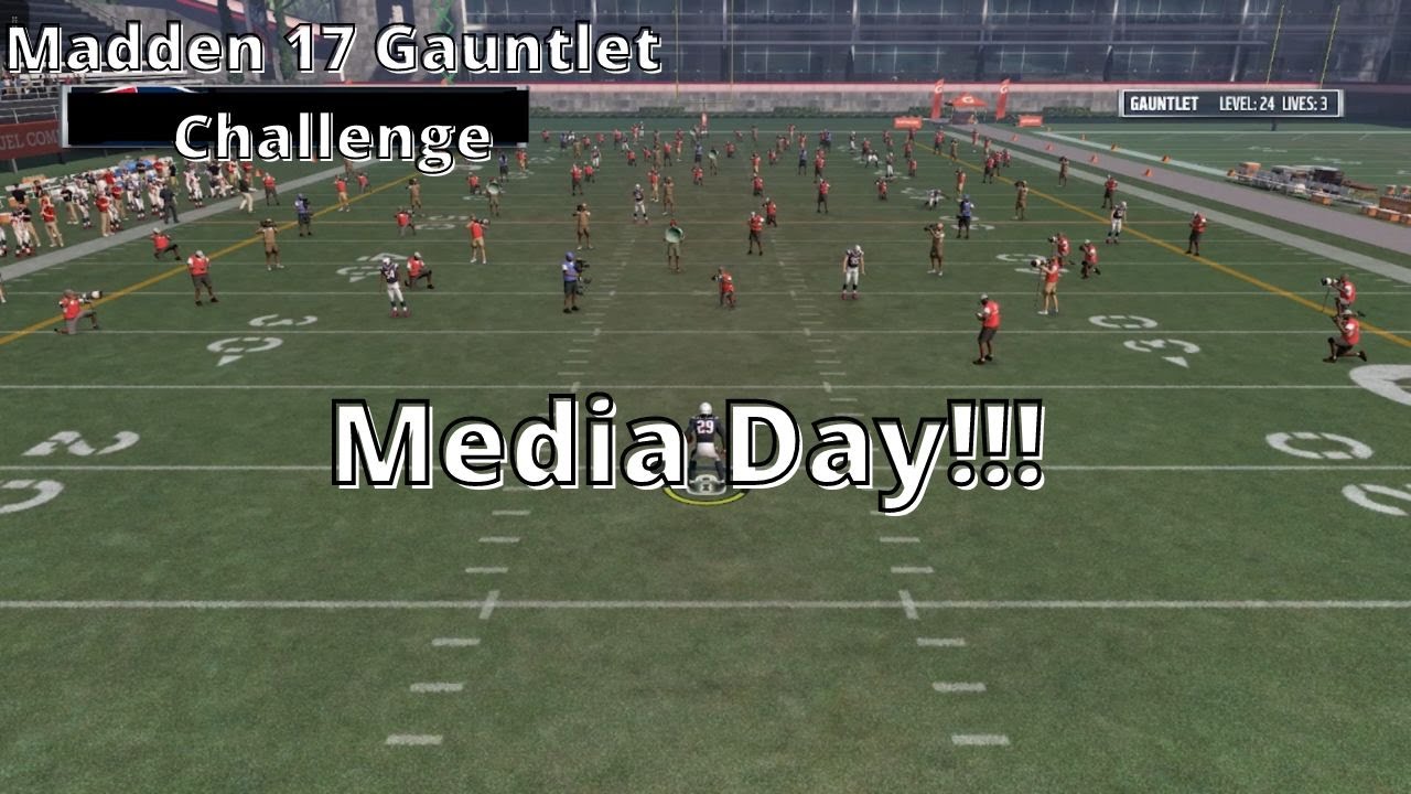 Throwback Madden 17 Gauntlet Challenge - YouTube