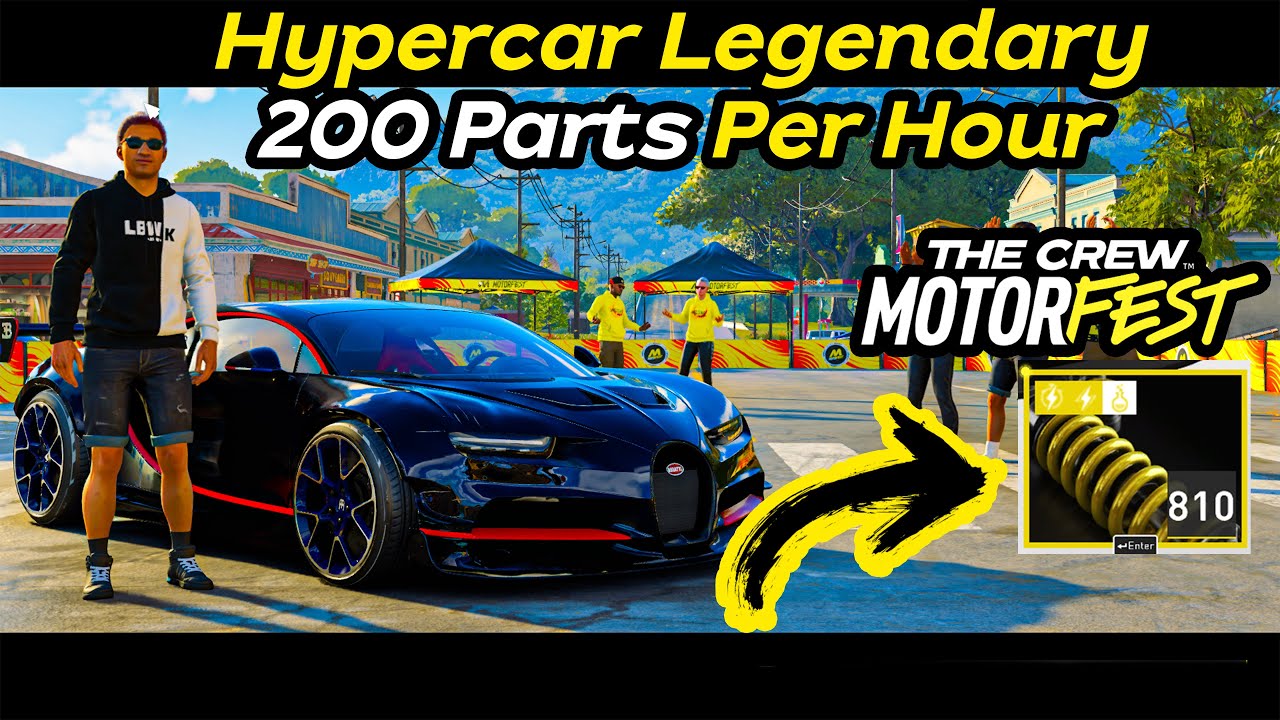 How To Get Hypercar Legendary Parts Fast In The Crew Motorfest - YouTube
