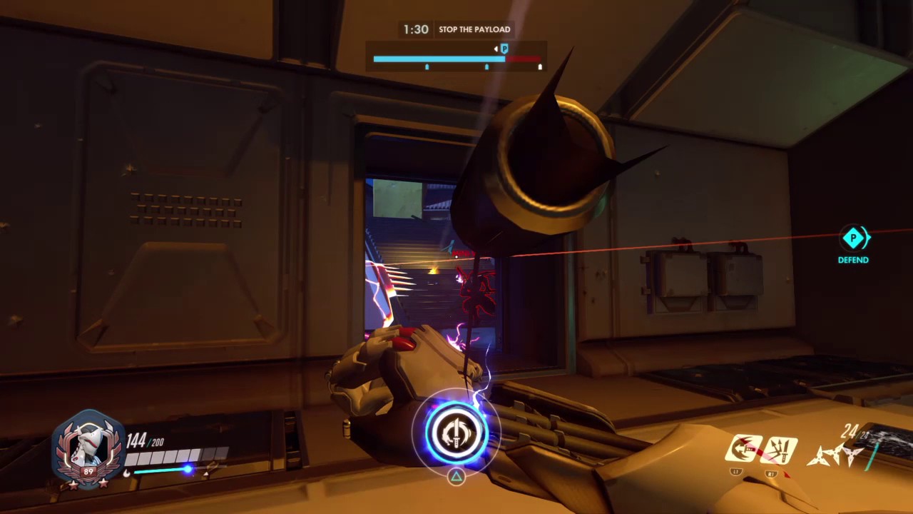 Overwatch: Ninja deflect battle - YouTube