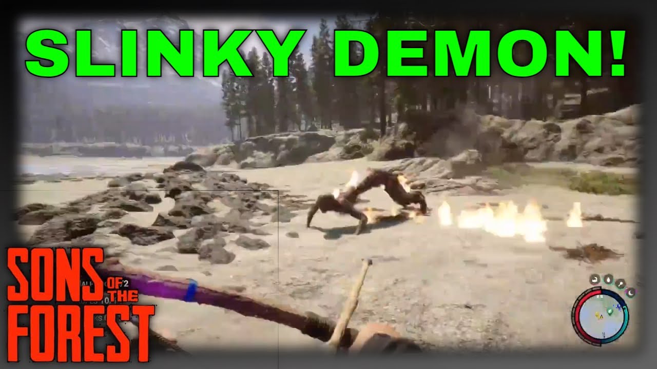 Slinky Demon Attack -- Sons Of The Forest pt 15 - YouTube