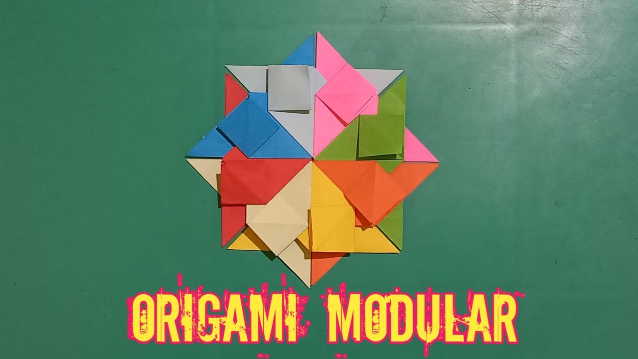 origami modular /modular / module paper / module / modular origami ...