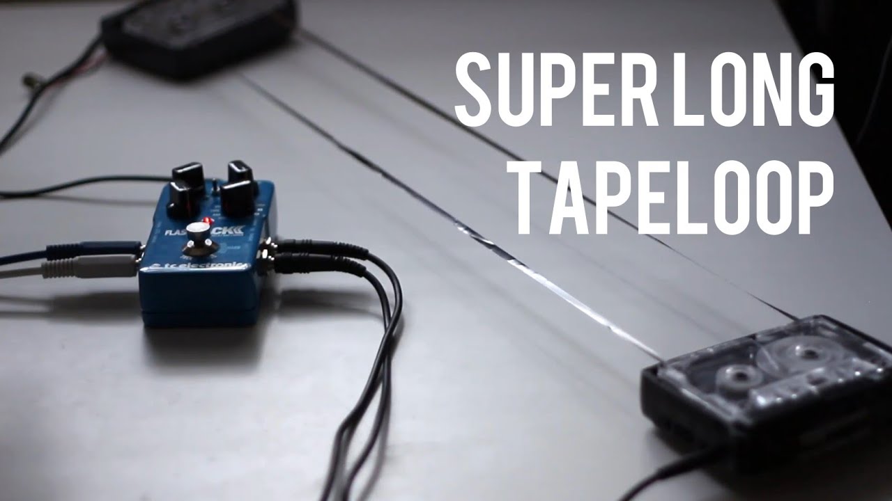 Super Long Tape Loop - YouTube
