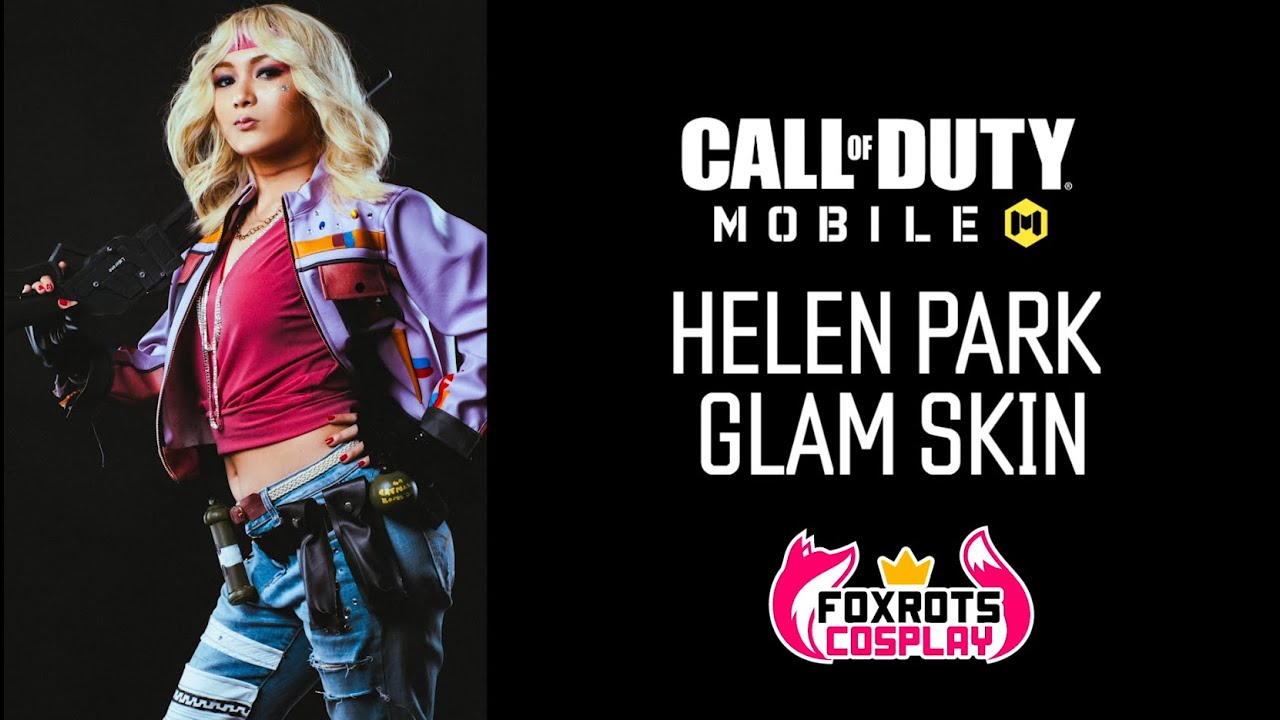 Call of Duty: Mobile Helen Park GLAM skin - cosplay by FoxRots - YouTube