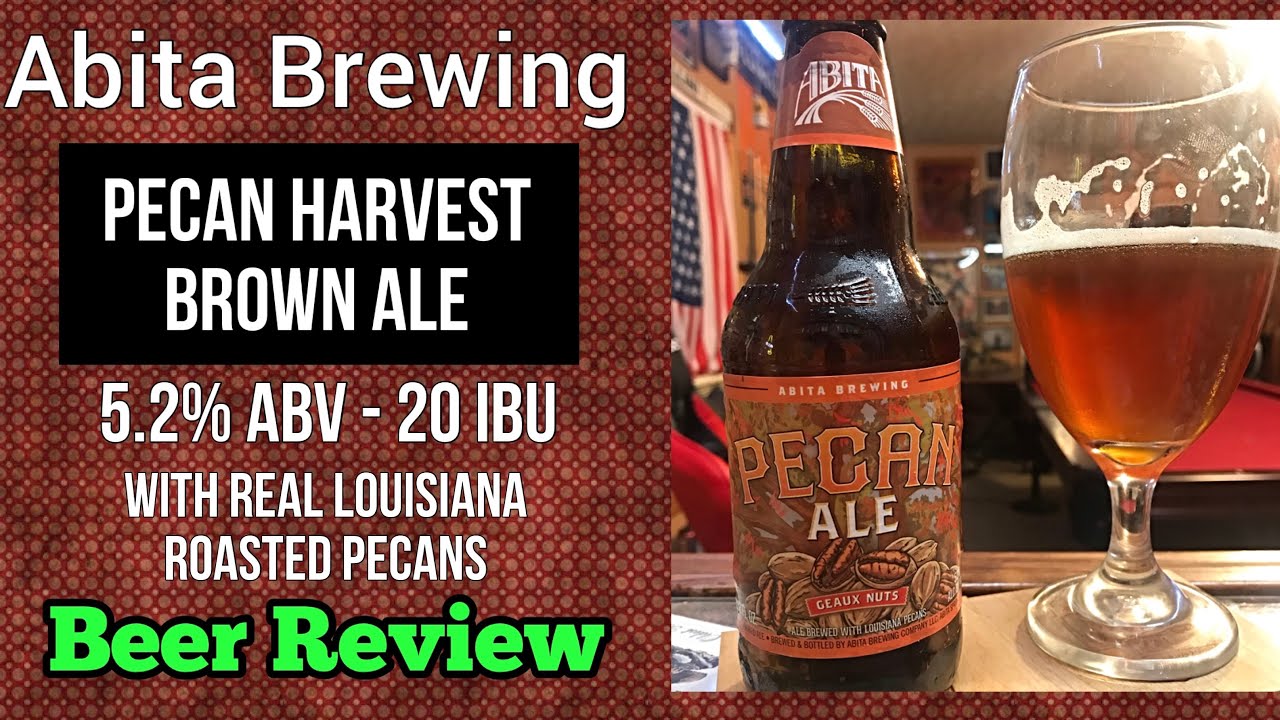 Pecan Harvest Brown Ale - Abita Brewing #397 - YouTube