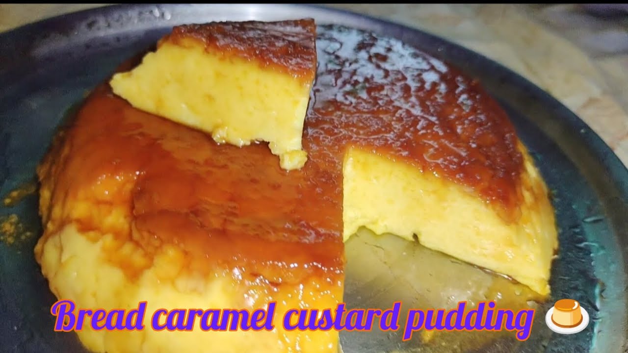 bread caramel custard pudding without oven🍮🍮 - YouTube