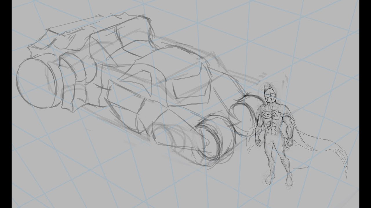 Fazendo alguns esboços do batman e dos proximos videos - YouTube