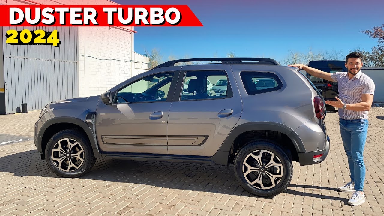 DUSTER 2024 ICONIC 1.3 Turbo CVT versão mais completa - YouTube