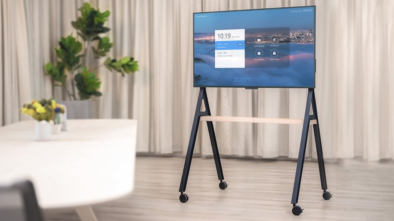 H965-BG. Rolling Stand for DTEN D7 55-inch Complete User Guide - YouTube