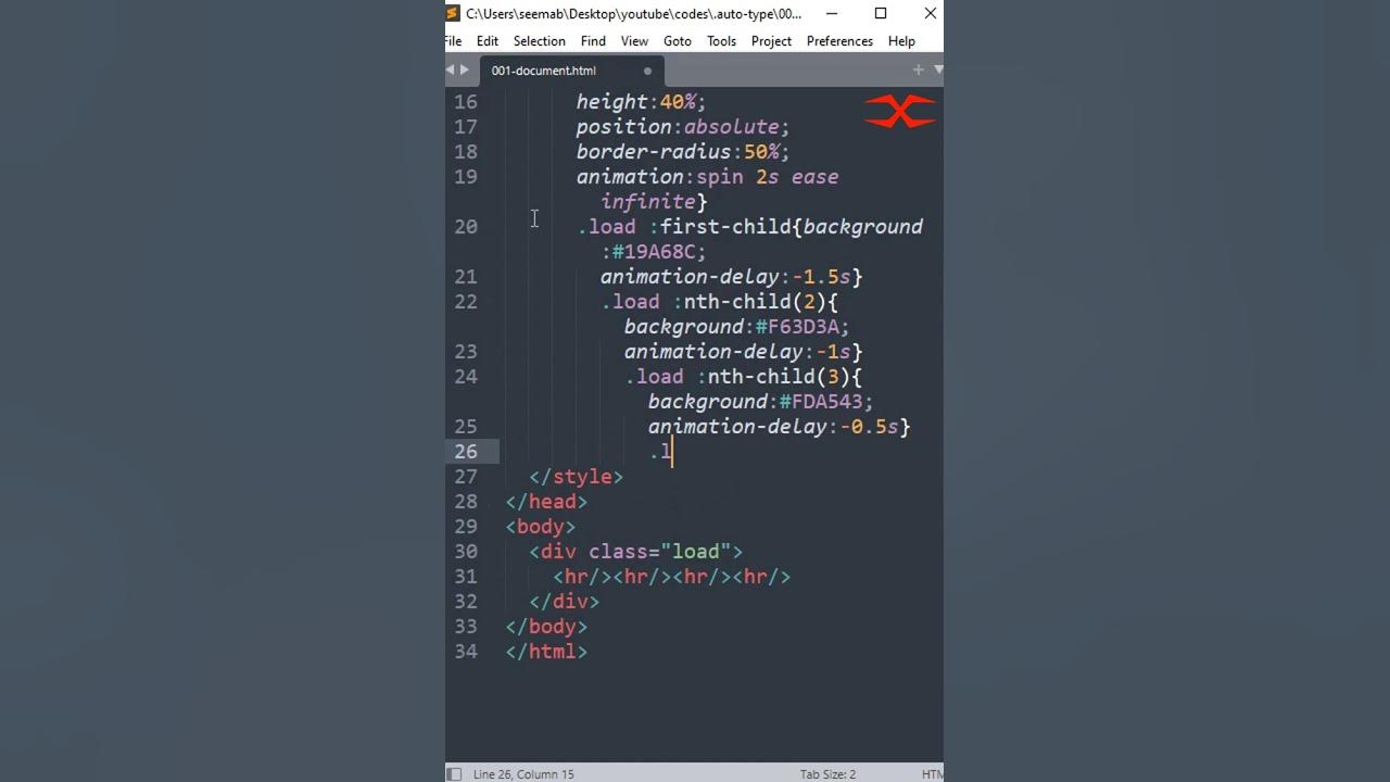 Preloader Html Css Youtube