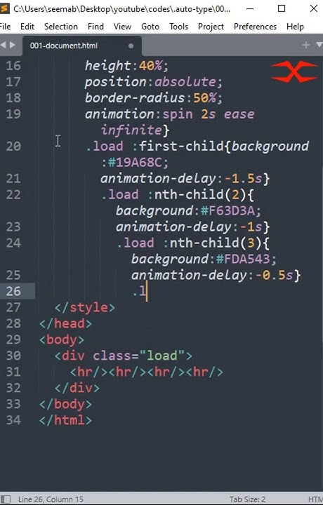 Preloader | HTML CSS - YouTube