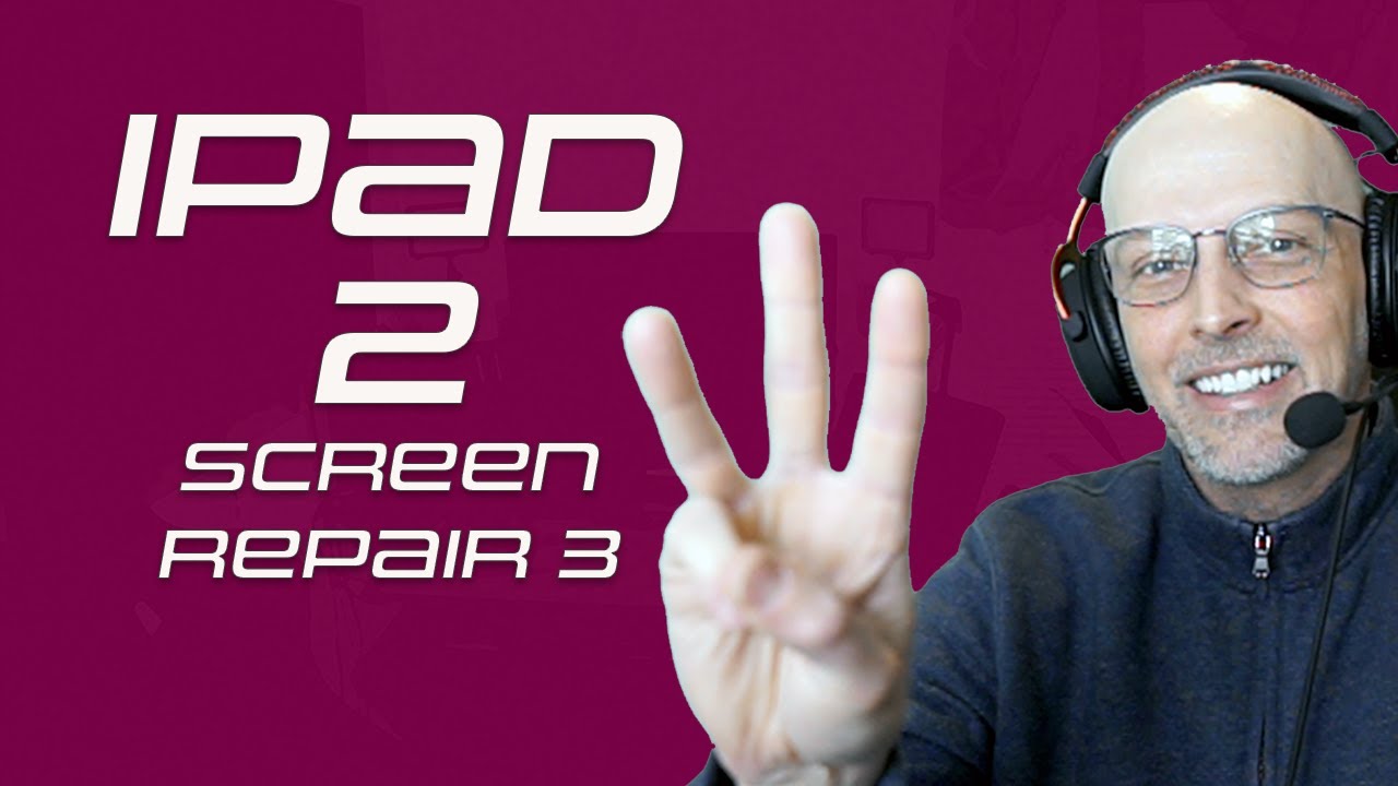 iPad 2 screen repair 3 - YouTube
