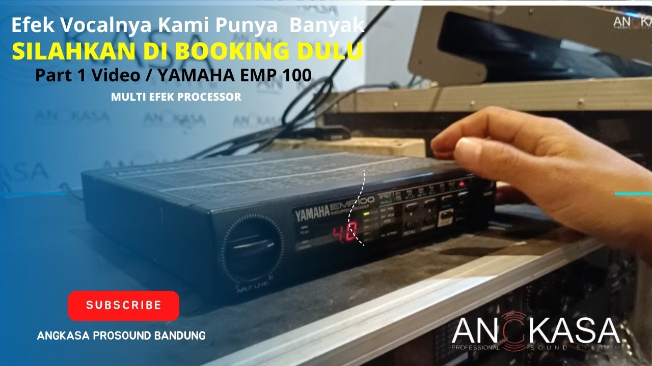 Efek Vocal Yamaha EMP 100 #jualbelisoundsystem - YouTube