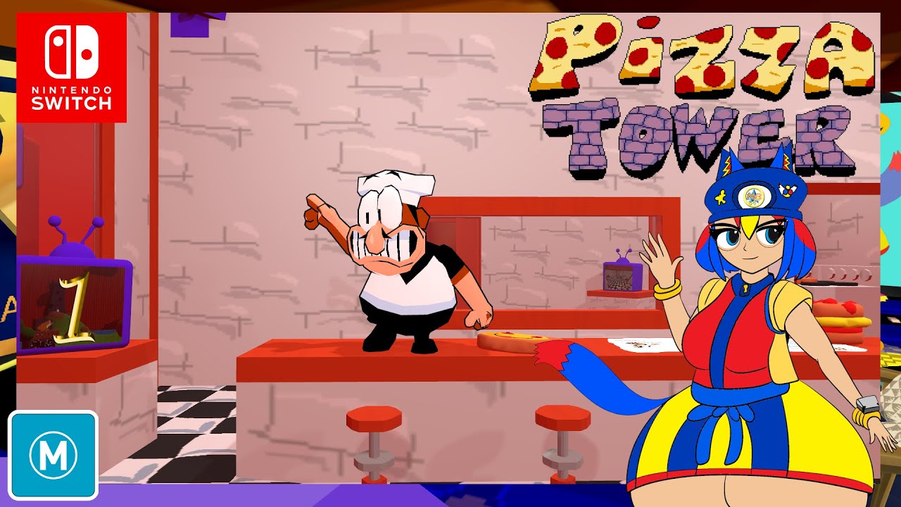 MB64 plays PIZZA TOWER on Switch Part 1 - YouTube