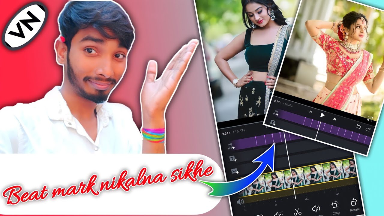 Beat mark kese karte h song ka vn app me | vn app se beat mark kerna ...