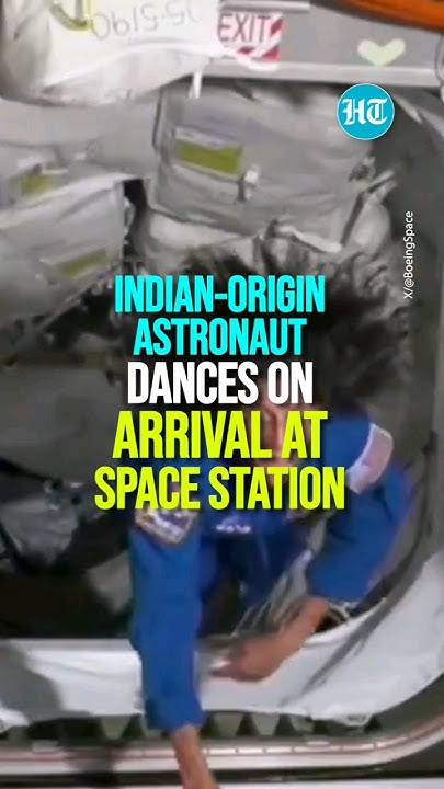 Indian-Origin Astronaut Sunita Williams Dances On Arrival At Space Station | Watch - YouTube