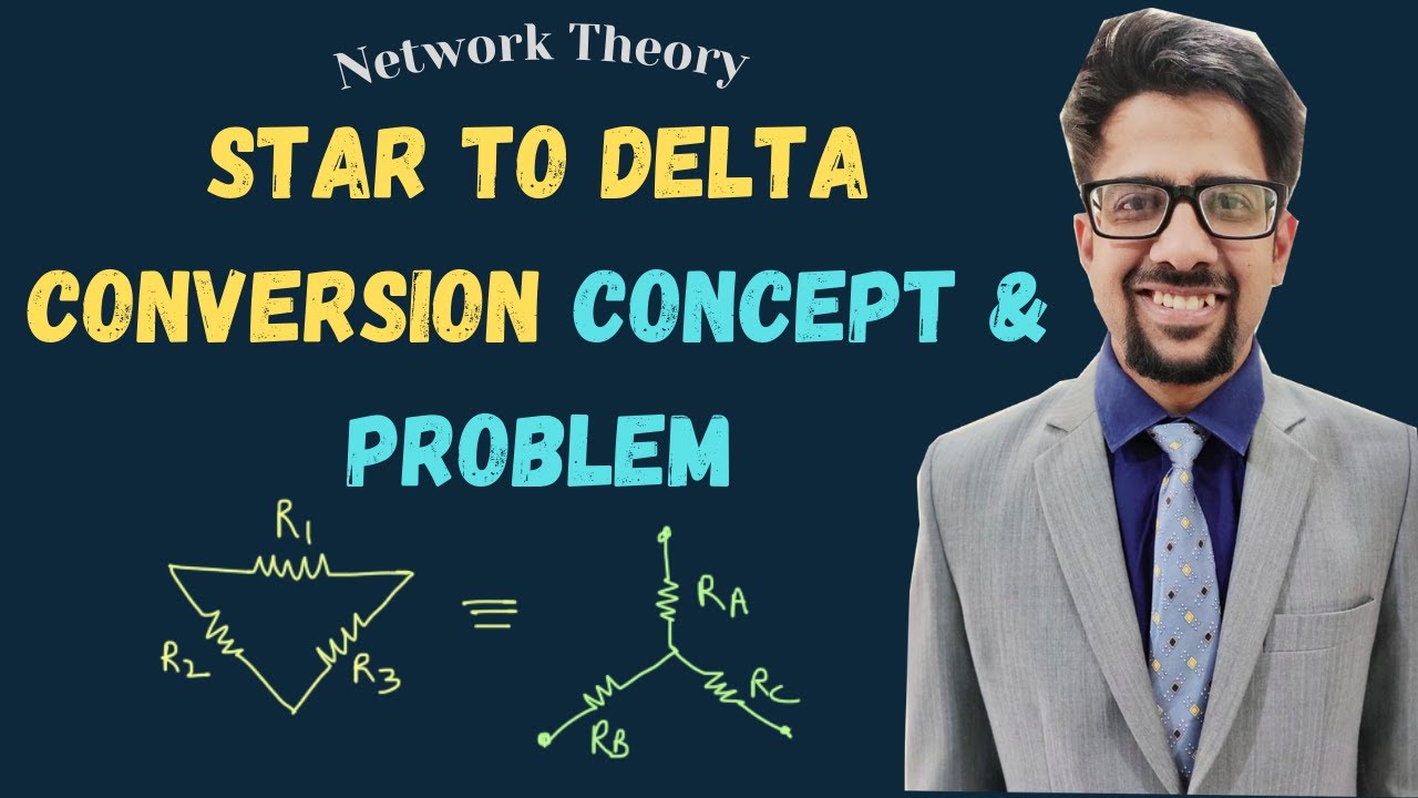 Star to Delta conversion, formula and a solved problem # ...