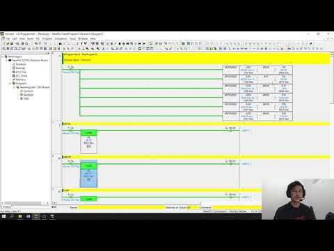 BELAJAR REAL TIME CLOCK CX-Programmer - Part 2 - YouTube