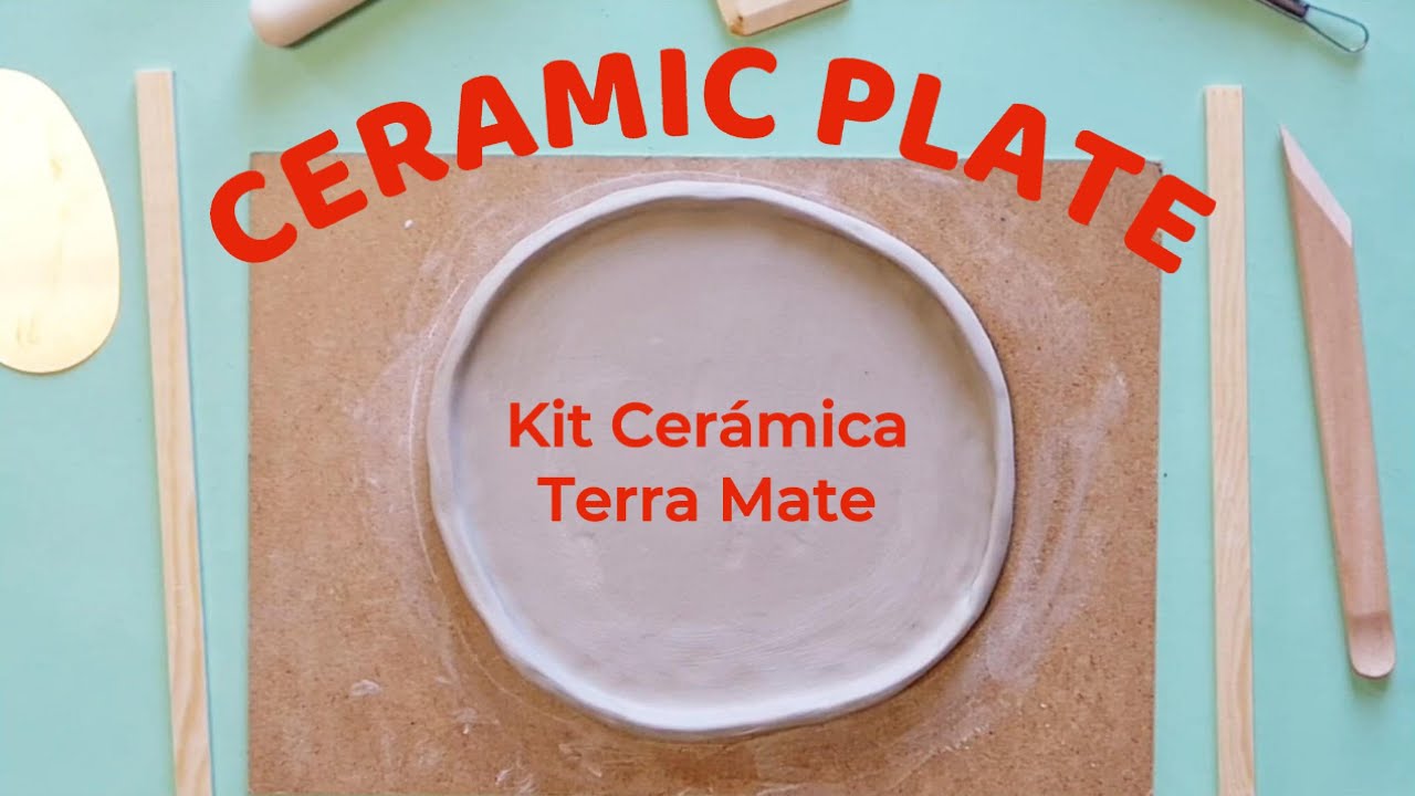 Craft a Beautiful Ceramic Plate: Easy Pottery Tutorial for Beginners! - YouTube