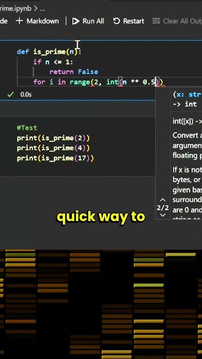 How To Code Prime Numbers In Python 🖥️ Pythonprogramming Codingtips Learntocode