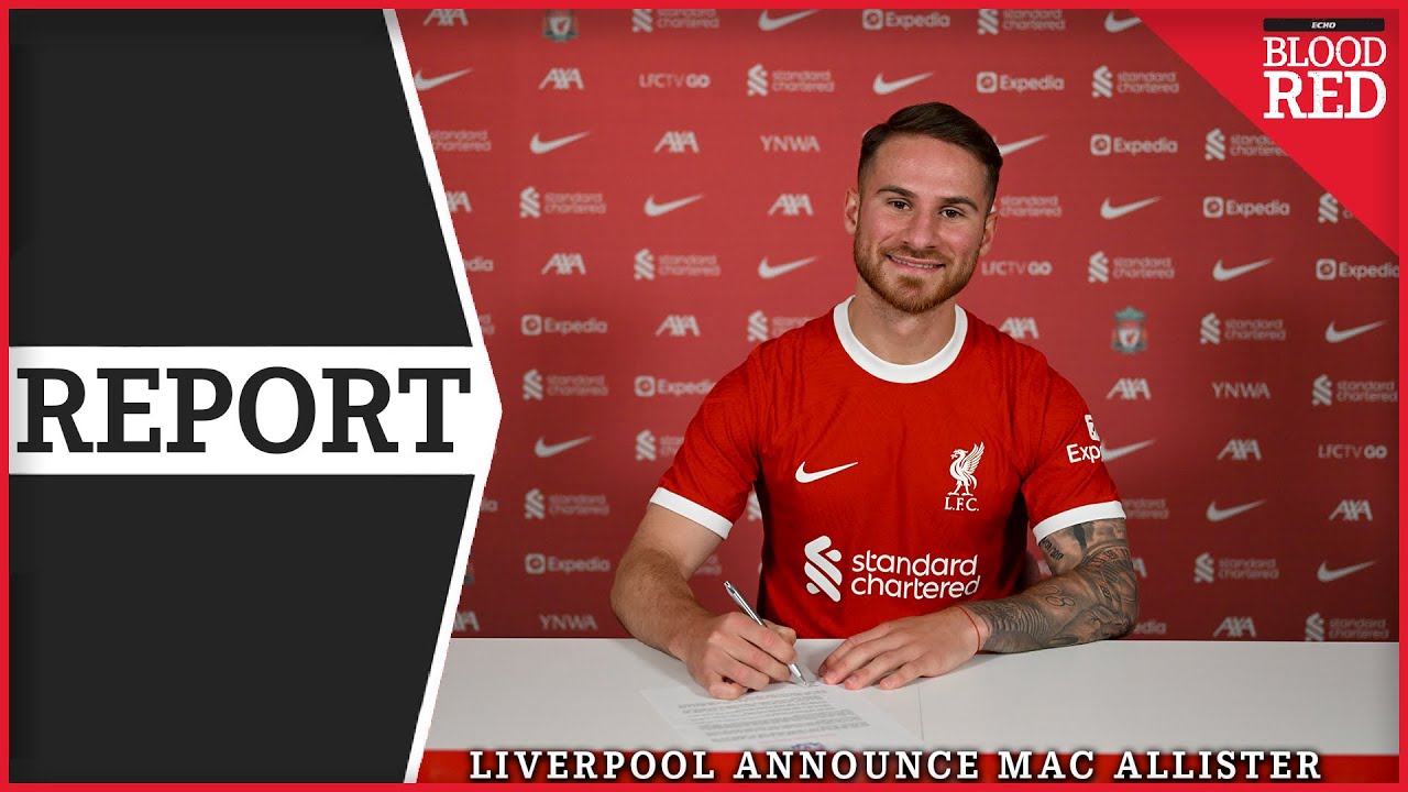 Alexis Mac Allister Signs For Liverpool! Reds Announce Completion Of ...
