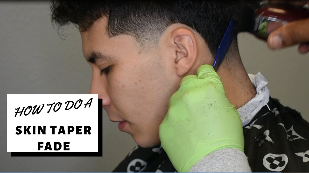 HOW TO DO A SKIN TAPER!!!! (Step by Step) - YouTube