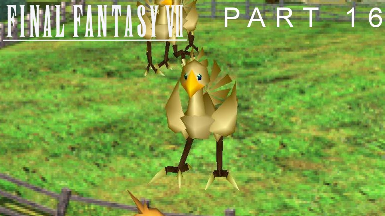 Let's Play (Blind) Final Fantasy VII - Part 16: Chicken Hunt! - YouTube