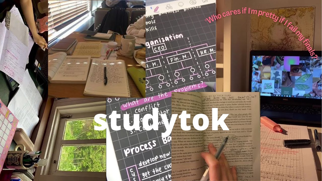 Study with me II TikTok compilations II Studytok - YouTube