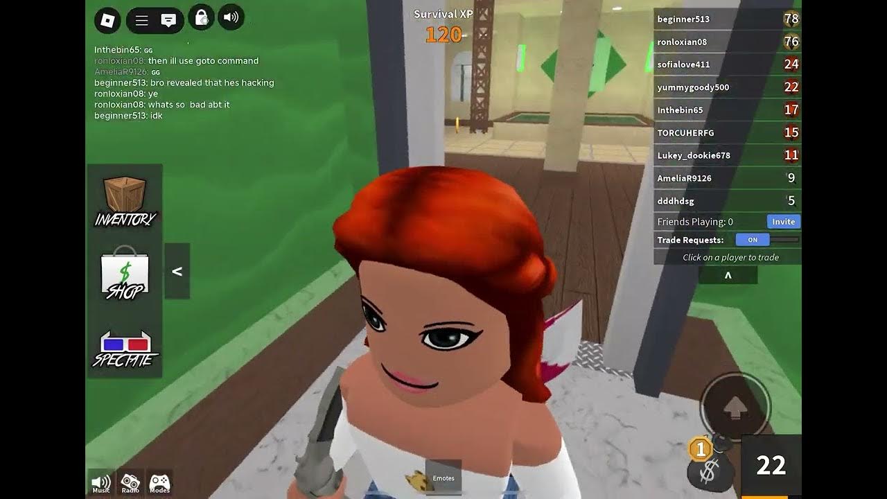 Playing mm2! - YouTube