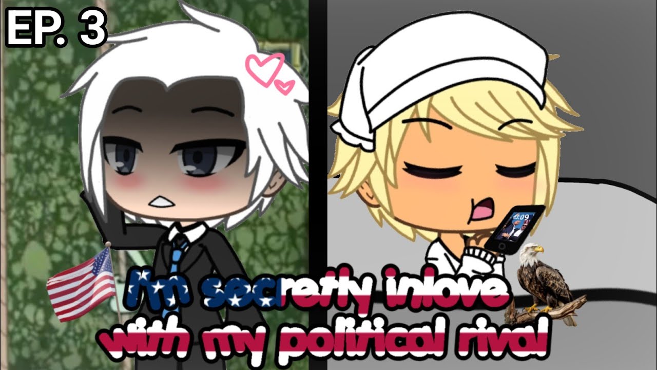 I'm secretly inlove with my political rival ep3 || biden x trump(triden) || SATIRE || gacha ...