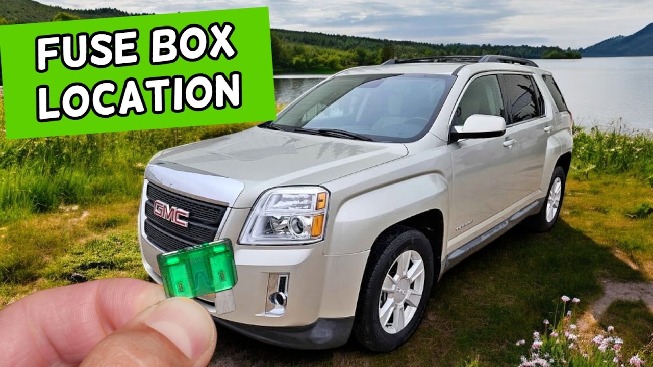 GMC TERRAIN Fuse Box Location Diagram 2010 2011 2012 2013 2014 2015 ...